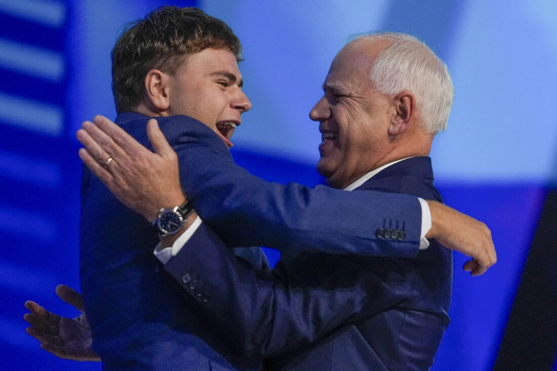 Sudden fame for Tim Walz’s son focuses attention on challenges of ...